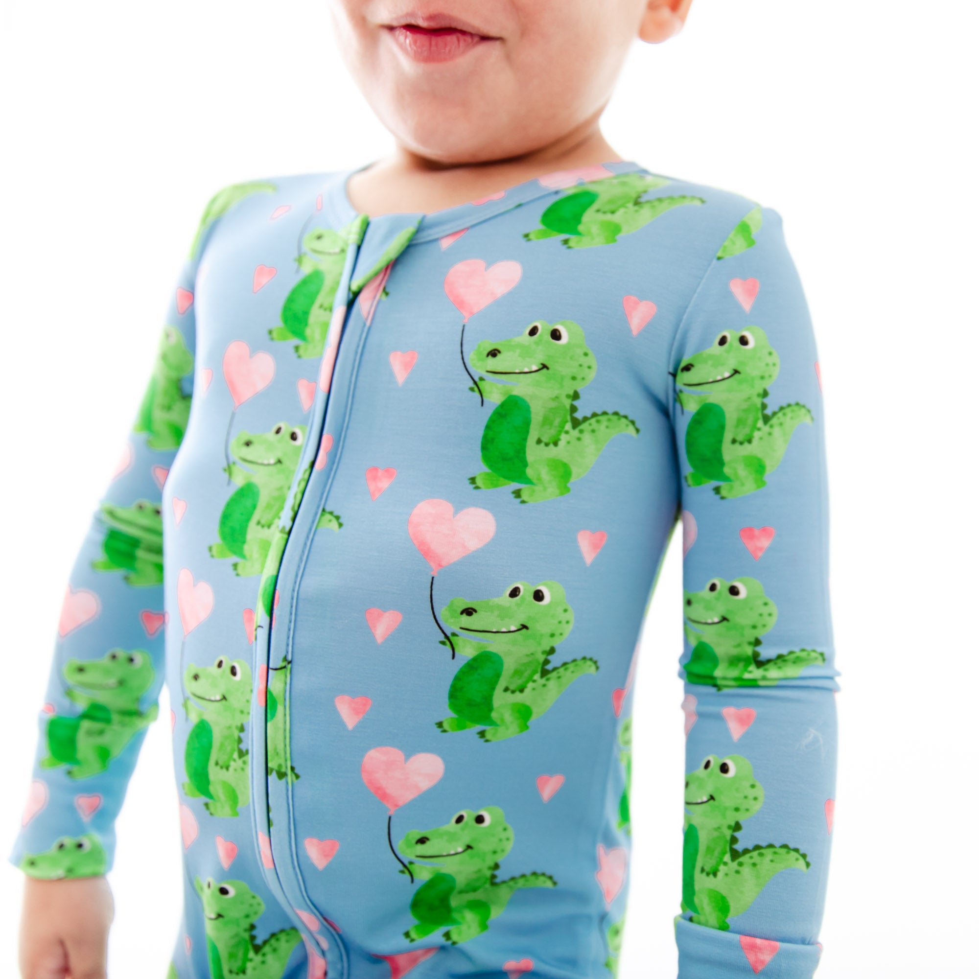 No Gator Love Bamboo Pajamas & Blankets - Dreamiere