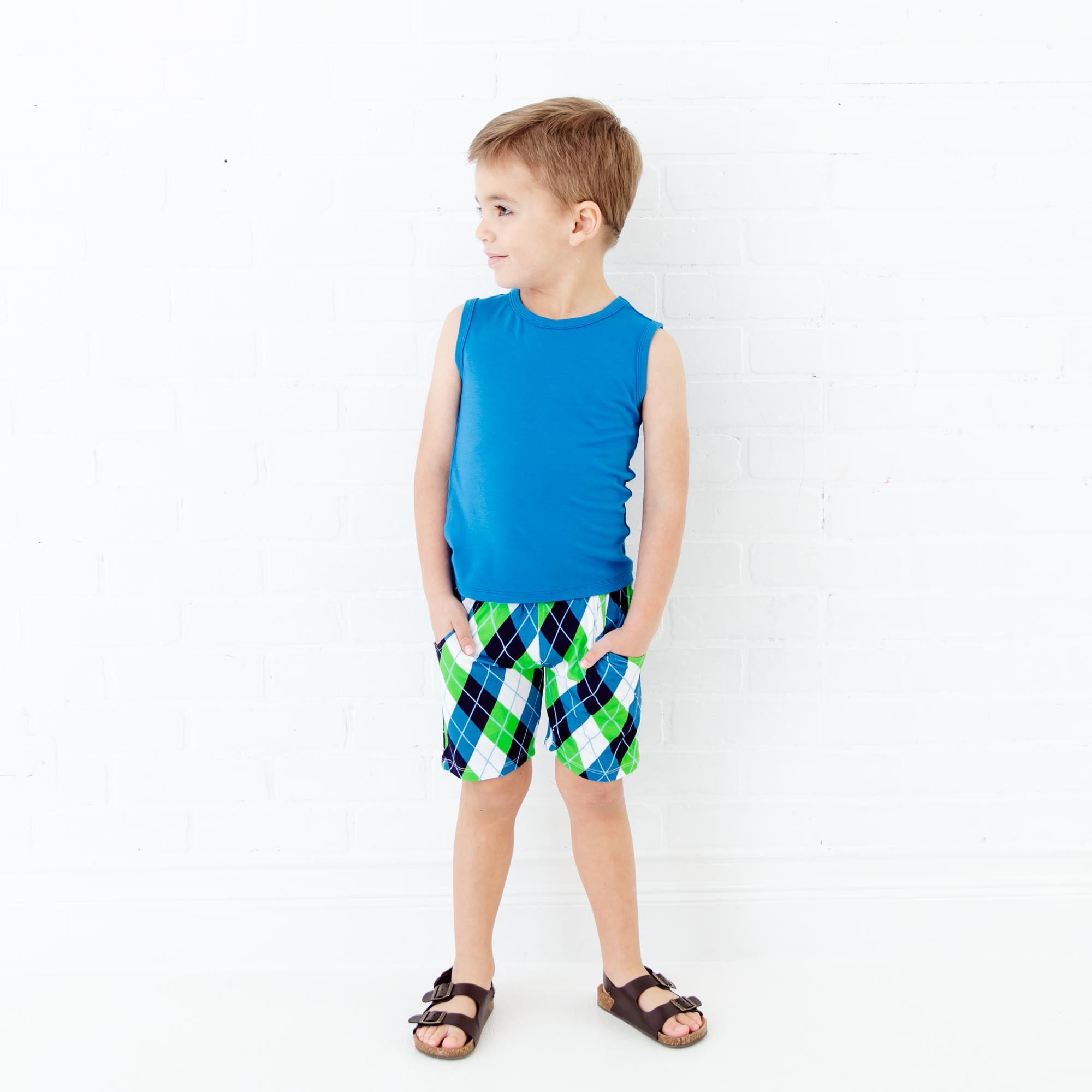 Perfect By Par Bamboo Kids Basic Tank and Short Set – Dreamiere