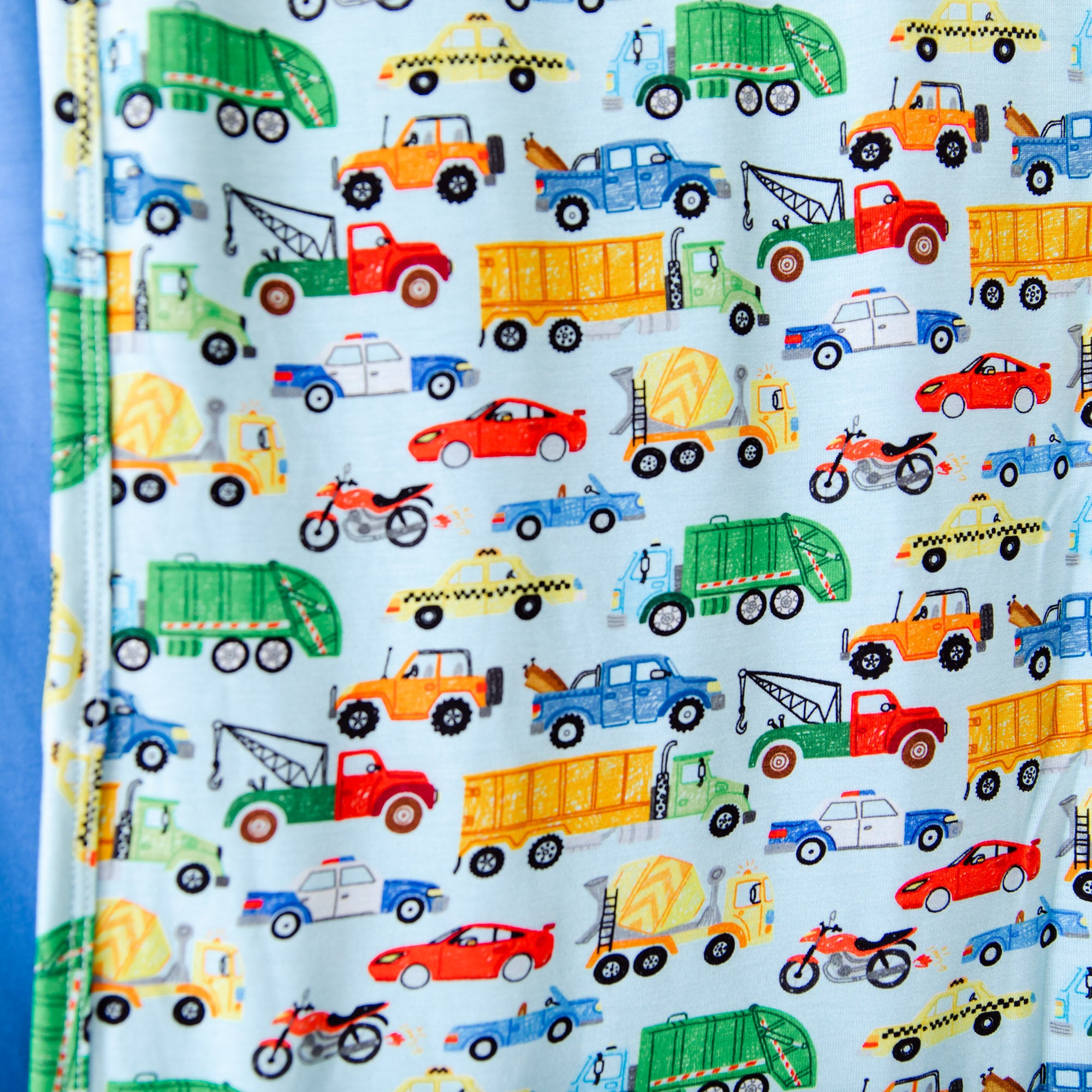 Rush Hour Reversible Baby Blanket | Dreamiere