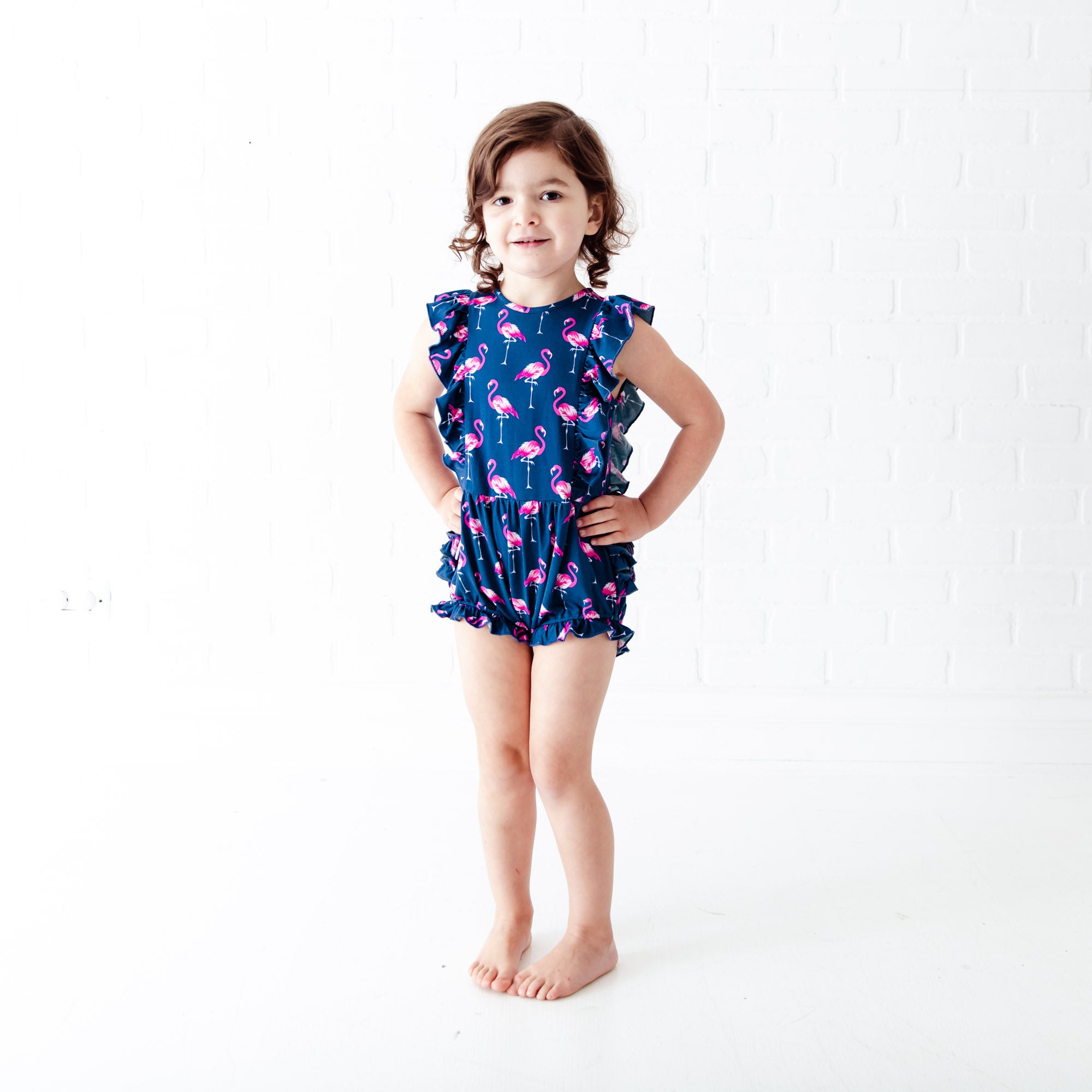 Go The Flock To Bed Bamboo baby Rompers | Dreamiere