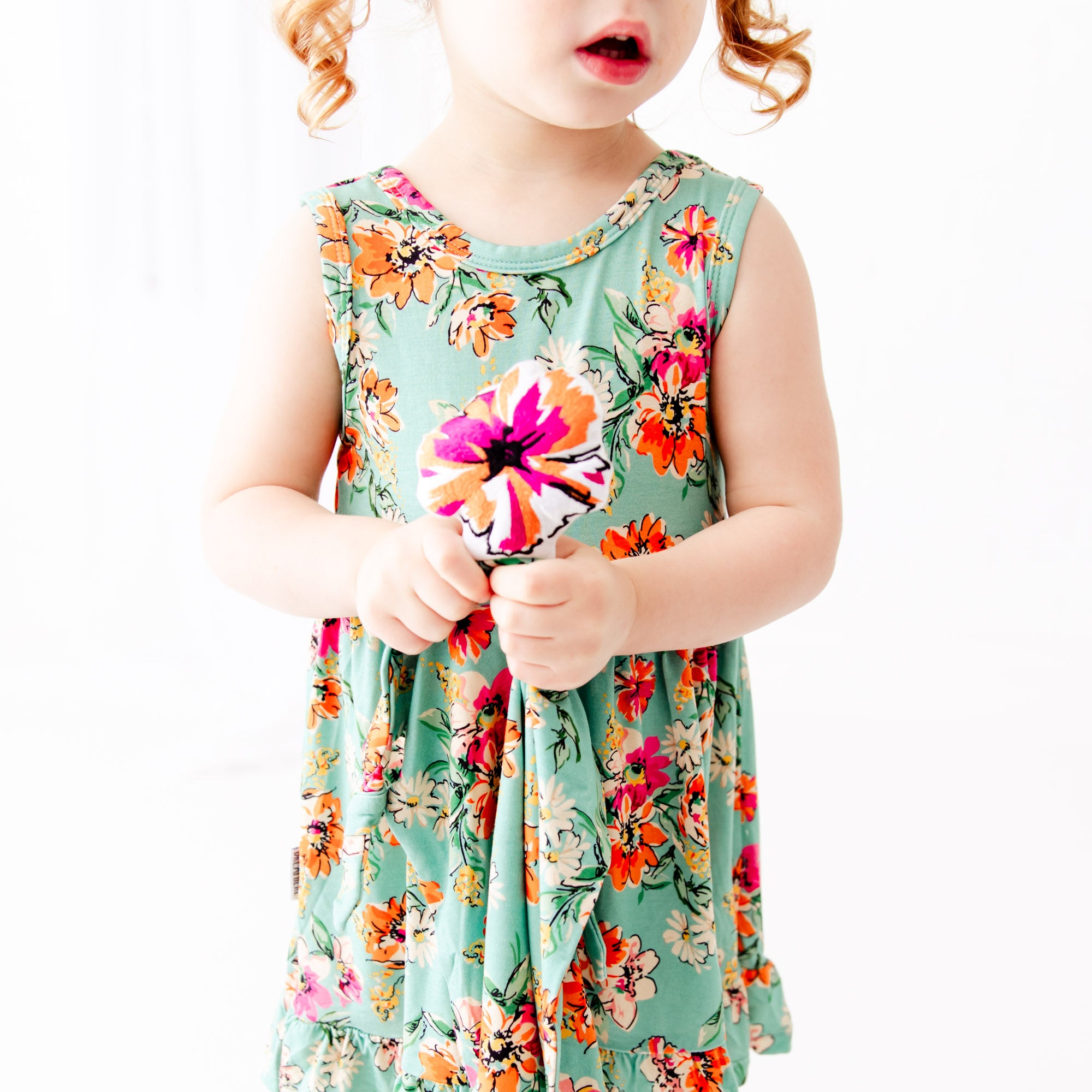 Flower Child Snuggle Bamboo Lovey | Dreamiere