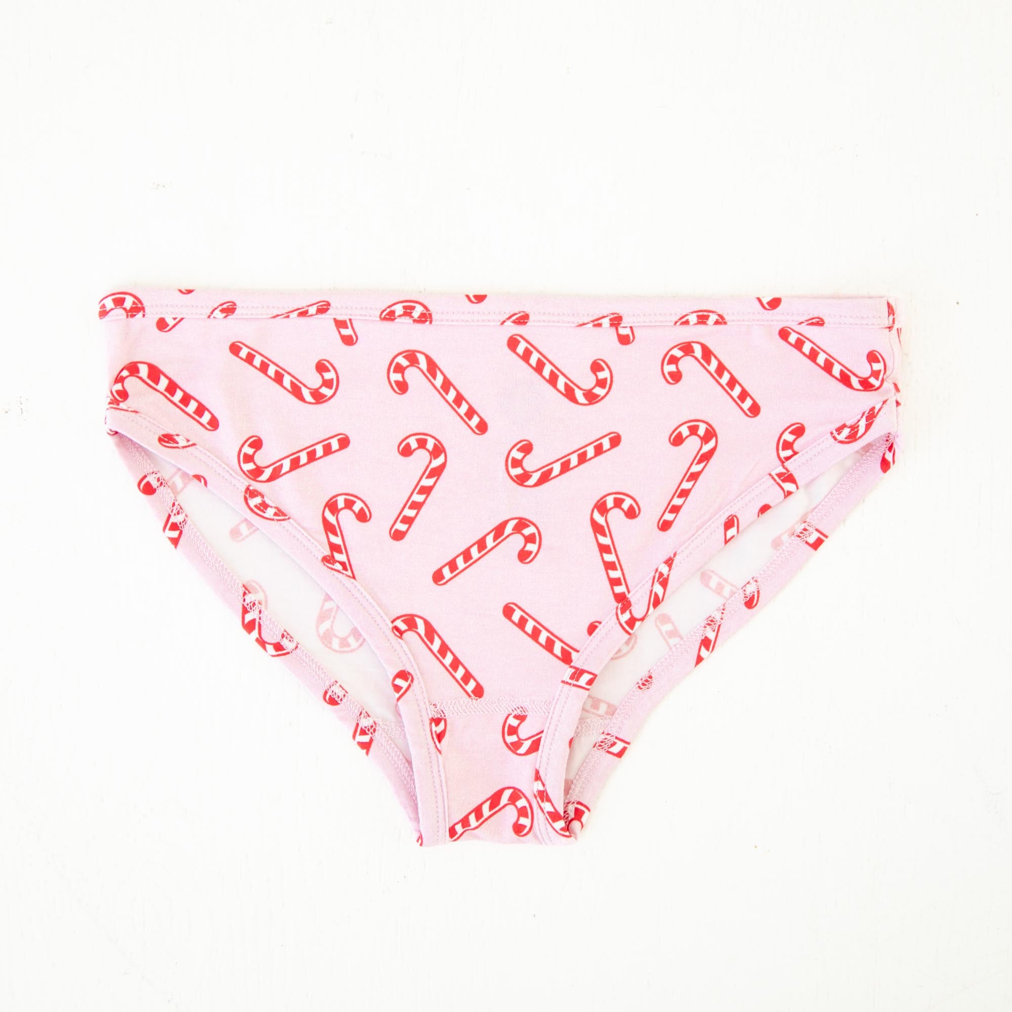 Candy Cane Lane Women's Bikini Underwear - Pink | Dreamiere