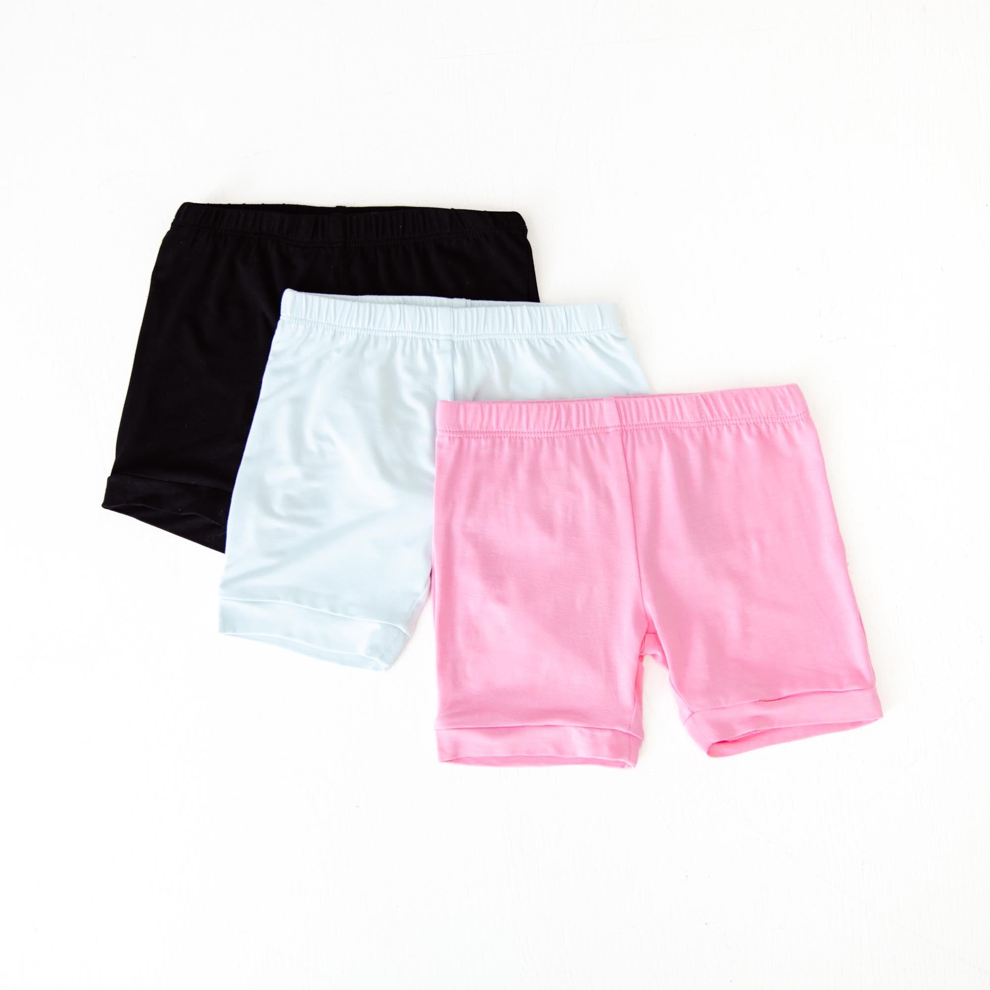 Girl's Twirl Shorts 3 Pack - Blossom Trio | Dreamiere