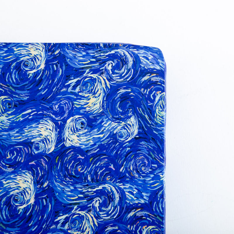 Van Gogh Bamboo Crib Sheet | Dreamiere